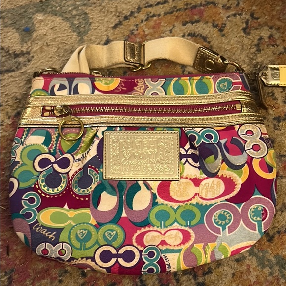 Coach | Bags | Coach Multicolor Crossbody Bag | Poshmark